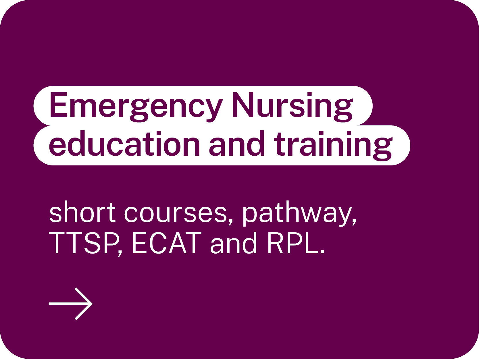 Emergency Nursing Capability Framework | HETI